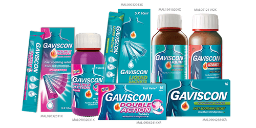 Fast acting heartburn and indigestion relief | Gaviscon